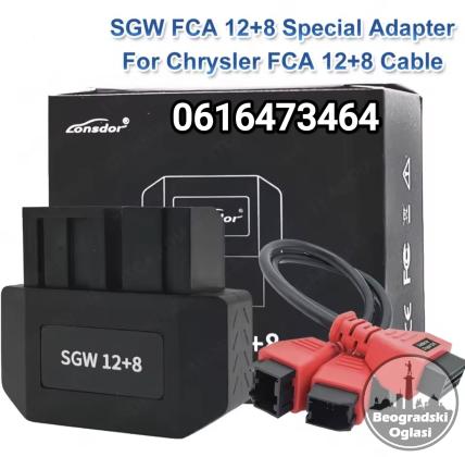 NOVO- Lonsdor SGW FCA Adapter + 12+8 Baypass Kabel