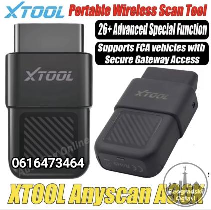 NOVO- XTOOL Anyscan A30X Bluetooth OBD2 26+ reset