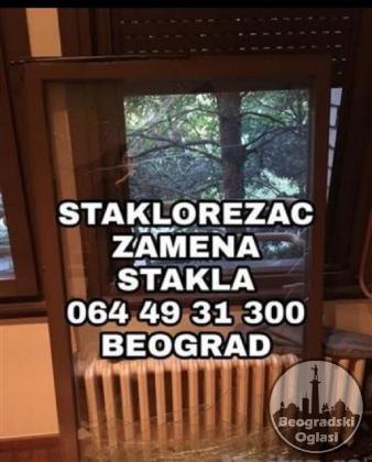 Staklorezac Zamena stakla sobnih vrata 0644931300