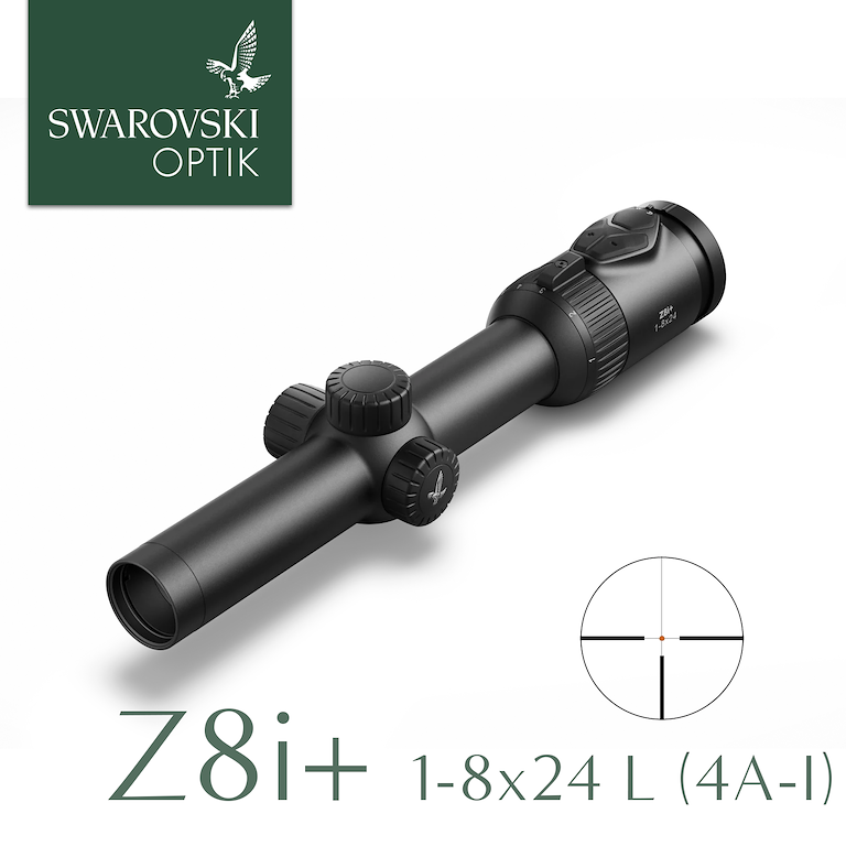 Swarovski Z8i+ 1-8×24 SR (4A-I)