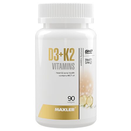 Maxler Vitamin D3 + K2
