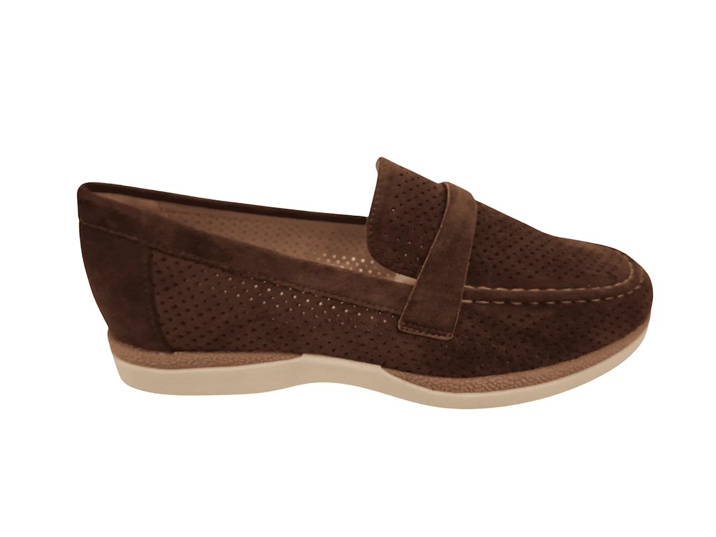 Udobna ženska espadrila M25272-37 coffee