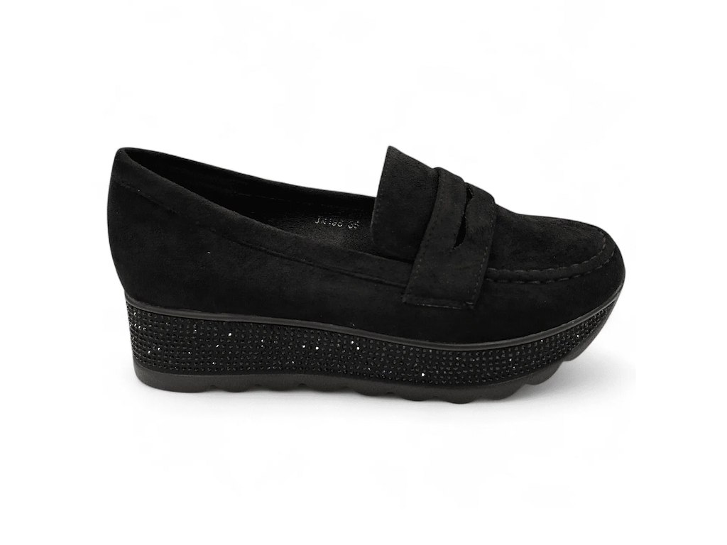 Udobna ženska cipela MJM198 black suede