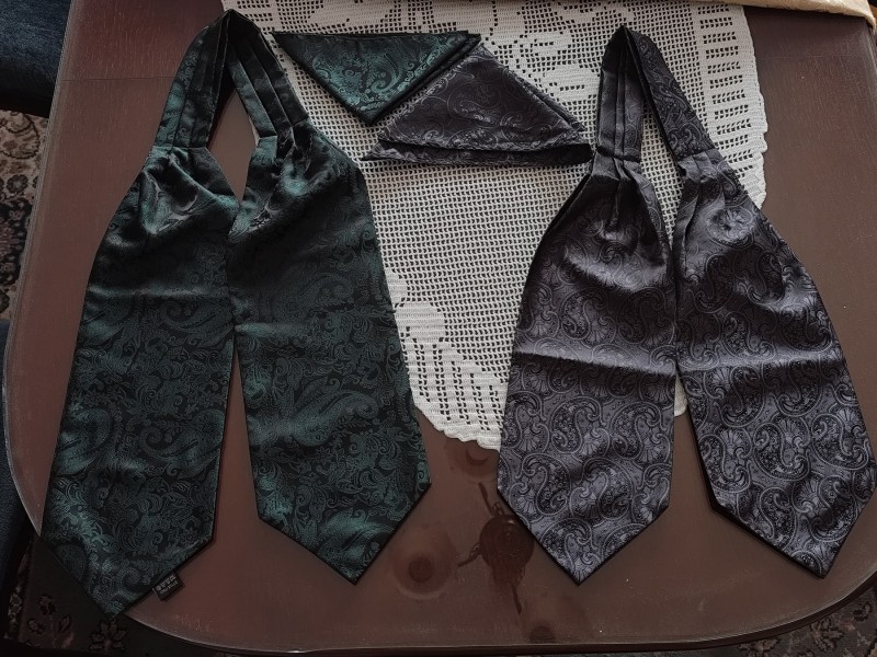 RETKO Svecane Ascot kravate za smoking, gala PAISLEY