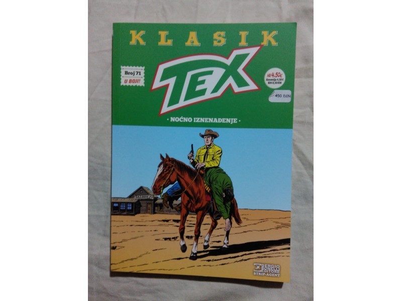 Tex klasik SA broj 71, Nocno iznenadnjenje