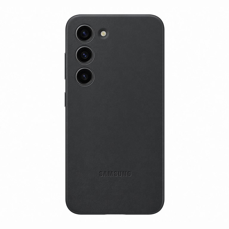 Samsung ef-vs911-lbe kožna zaštitna maska za telefon Galaxy S23 crna