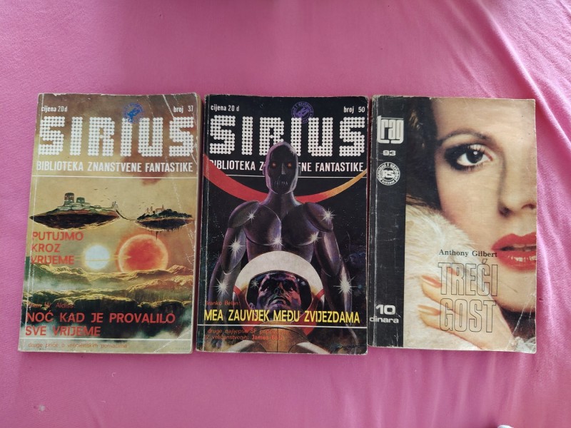 Sirius brojevi 37 i 50 + poklon roman