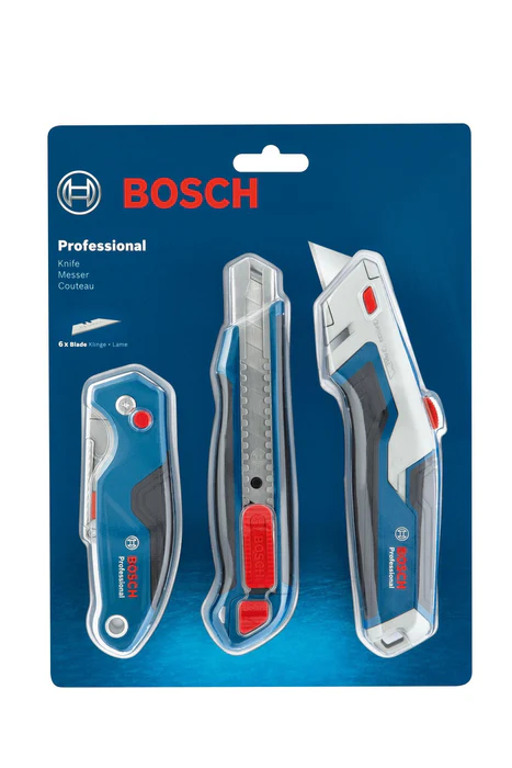 BOSCH 3-delni komplet noževa - Nož (1600A027M4)