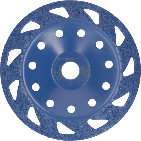 BOSCH EXPERT Multi Material Carbide glava za brušenje, srednja, pod uglom, 180 mm, 22,23 mm - Lončasti disk za brušenje EXPERT Carbide (2608901750)