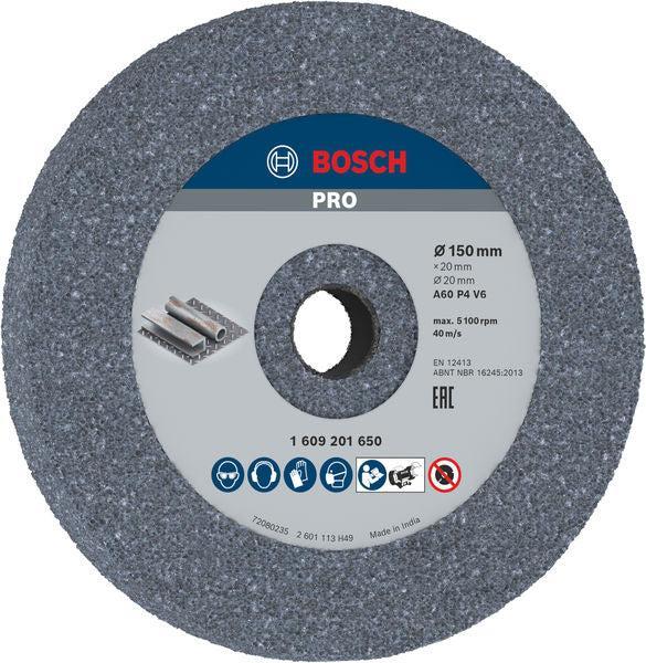 BOSCH PRO Metal brusno tocilo, 150×20×20 mm, G60 - Br.ploča za dvostranu brusilicu150,20,60 (1609201650)