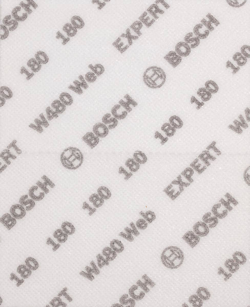 BOSCH Ručni brusni list EXPERT W480 Web 1/4, 115 mm x 140 mm, G180 - Brusni list ExW480 web,G180,2x (2608902382)