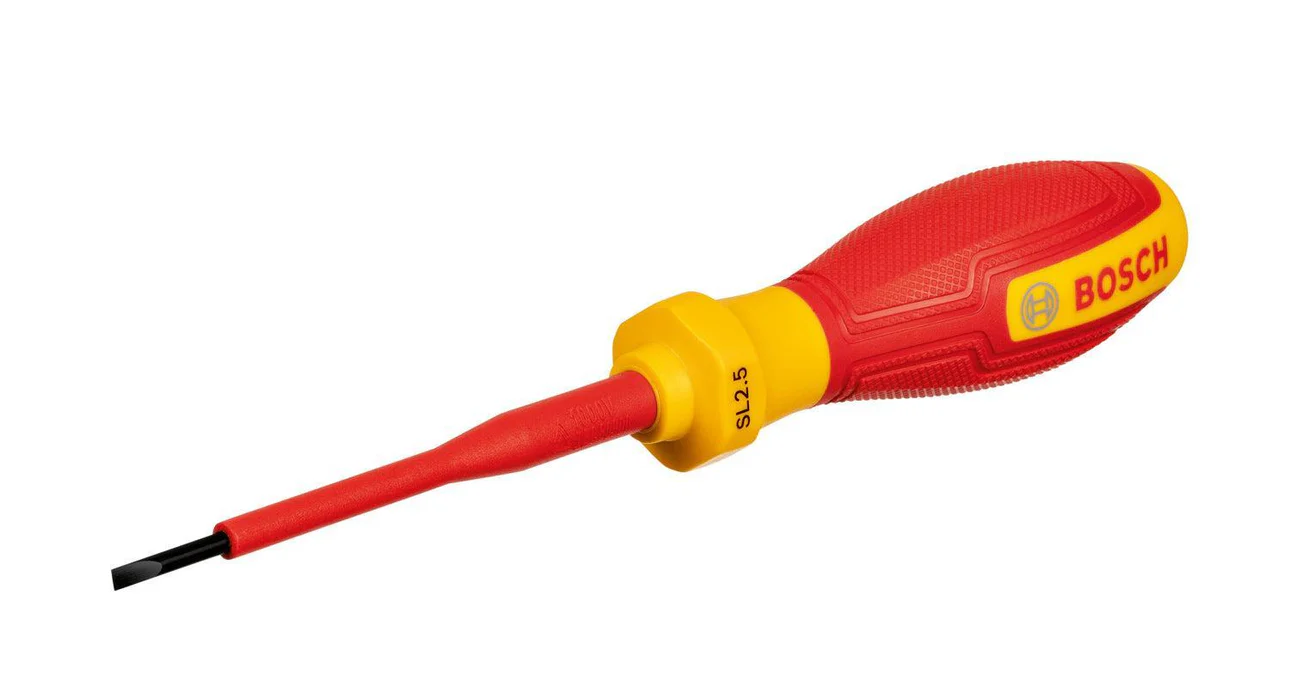 BOSCH VDE odvrtač SL2.5x75 - Odvrtač VDE Screwdriver SL2.5 (1600A02NC0)