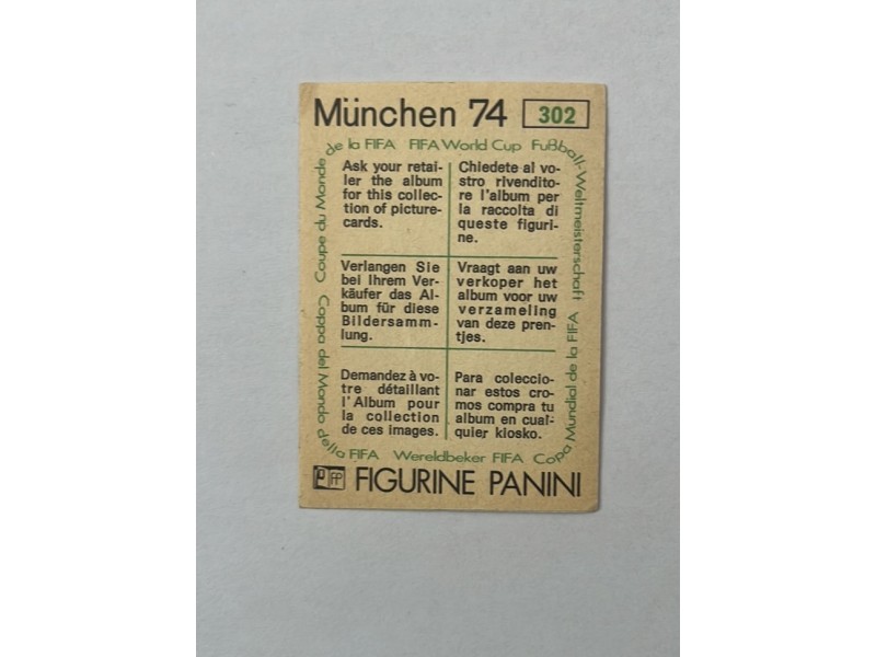 Munchen 74 - sličica br. 302
