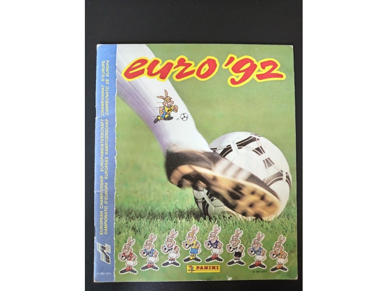 Album Euro 92 Popunjen