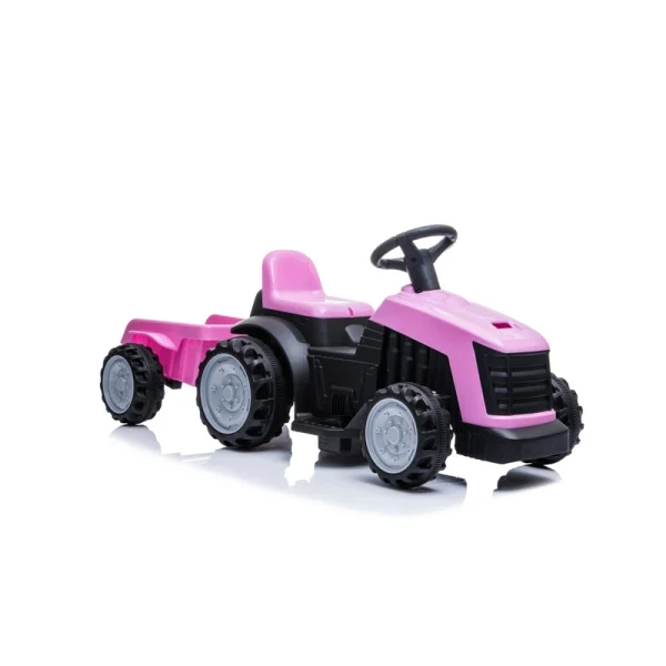 Traktor Sa Prikolicom Roze