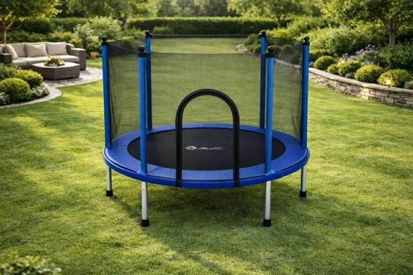 Trambolina Trampolina Premium Stil Plava 140cm sa mrežom