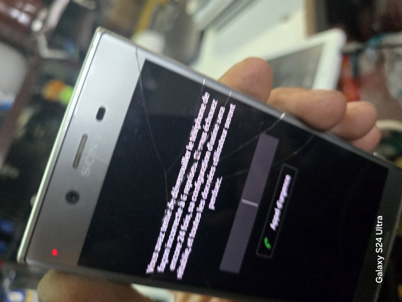 Sony xperia telefon