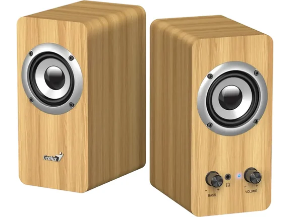 Genius Zvučnici za kompjuter SP-HF400 Pine Wood 3.5mm