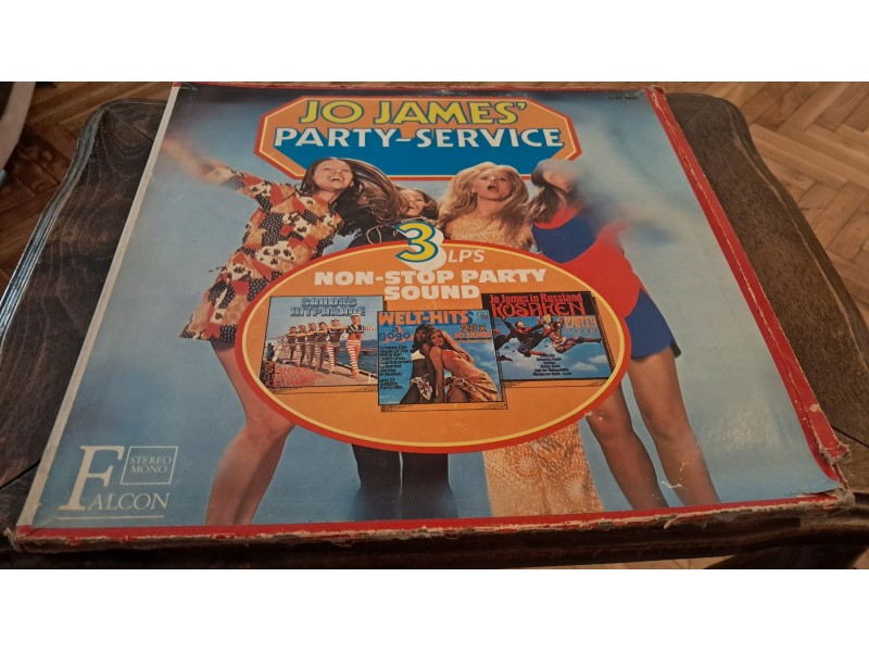 jo james - party services - 3 lp