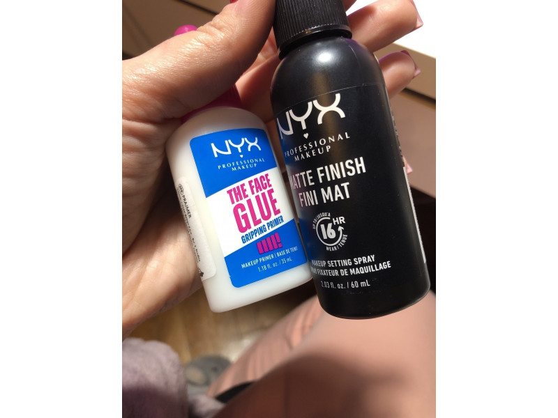 NOVO Nyx Glue Primer + Nyx Matte Fiksator
