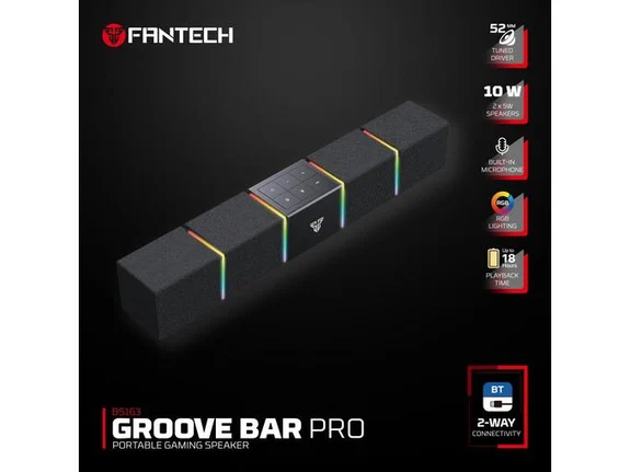 Bluetooth zvučnik Fantech GROOVE BAR PRO BS 163 crni
