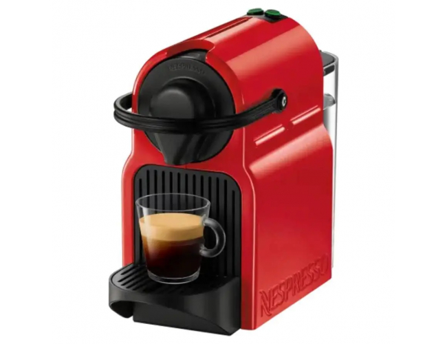 Nespresso Inissia Ruby red espresso aparat za kafu sa kapsulama