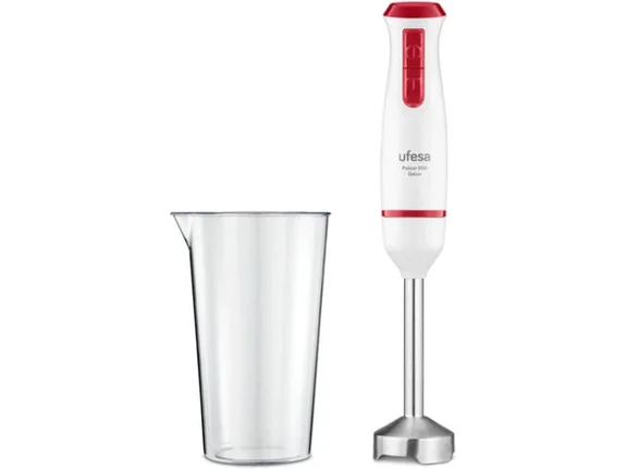 Ufesa Štapni blender Pulsar 600 Deluxe 600 W belo-crveni