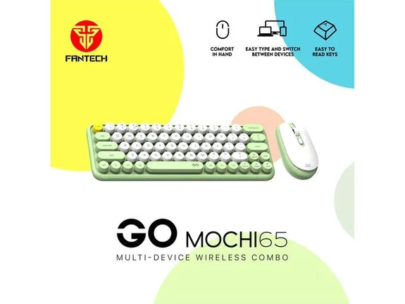 Fantech Tastatura WK-896 GO Mochi 65 Bežična Bluetooth