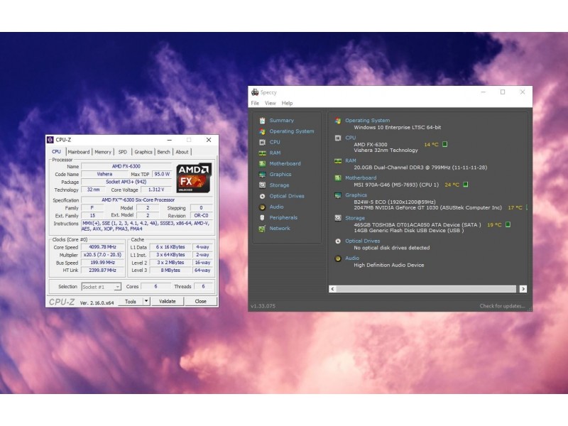 AMD FX-6300 (6-Core) 3.5GHz - 8MB L3 Cache - AM3+