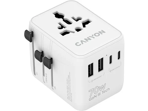 Canyon Putni adapter OnTour 70 70 W EU UK US AUS