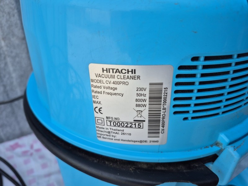 hitachi usisivac za dubinsko toplo pranje
