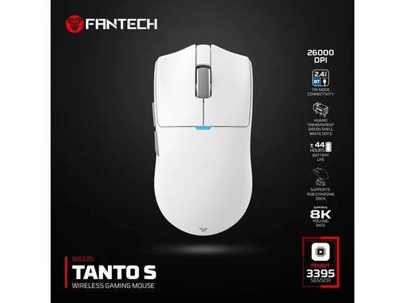 Fantech Gaming miš WG13S Tanto S Space Edition Bežični 2400DPI