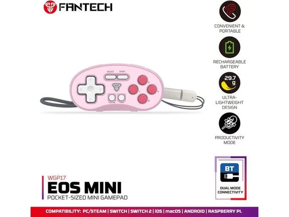 Fantech Bluetooth Gamepad WGP17 Eos mini