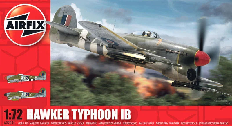 AIRFIX 1/72 Hawker Typhoon IB
