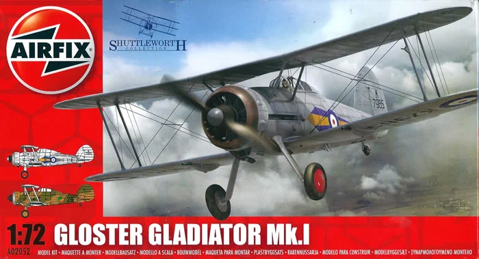 AIRFIX 1/72 Gloster Gladiator Mk.I