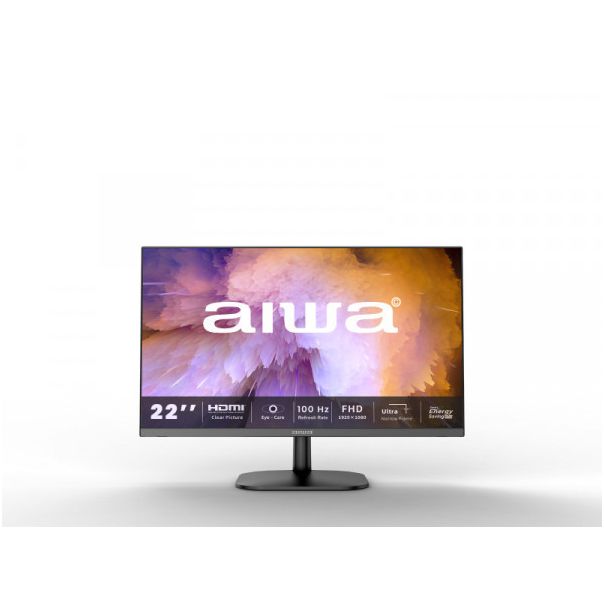AIWA Monitor 22" MF2219-B IPS 1920x1080/100Hz/5ms/HDMI/VGA/VESA