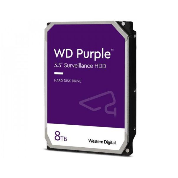 HDD 3.5" WD CMR 8TB WD85PURZ 256MB