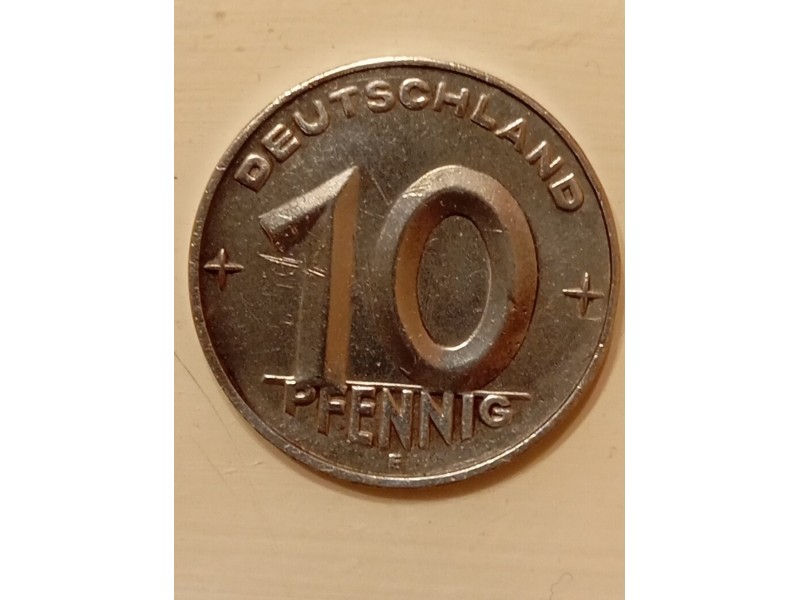 10 pfennig 1950g. E