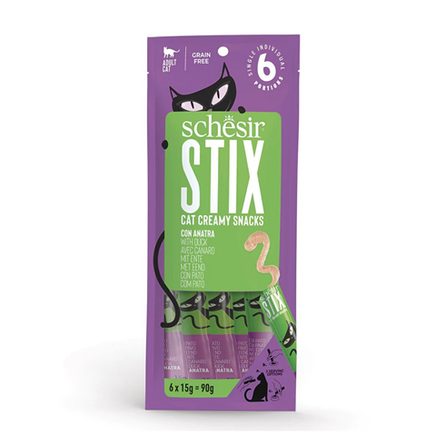 SCHESIR CAT STIX KREMASTA POSLASTICA SA PAČETINOM KESICA 15G