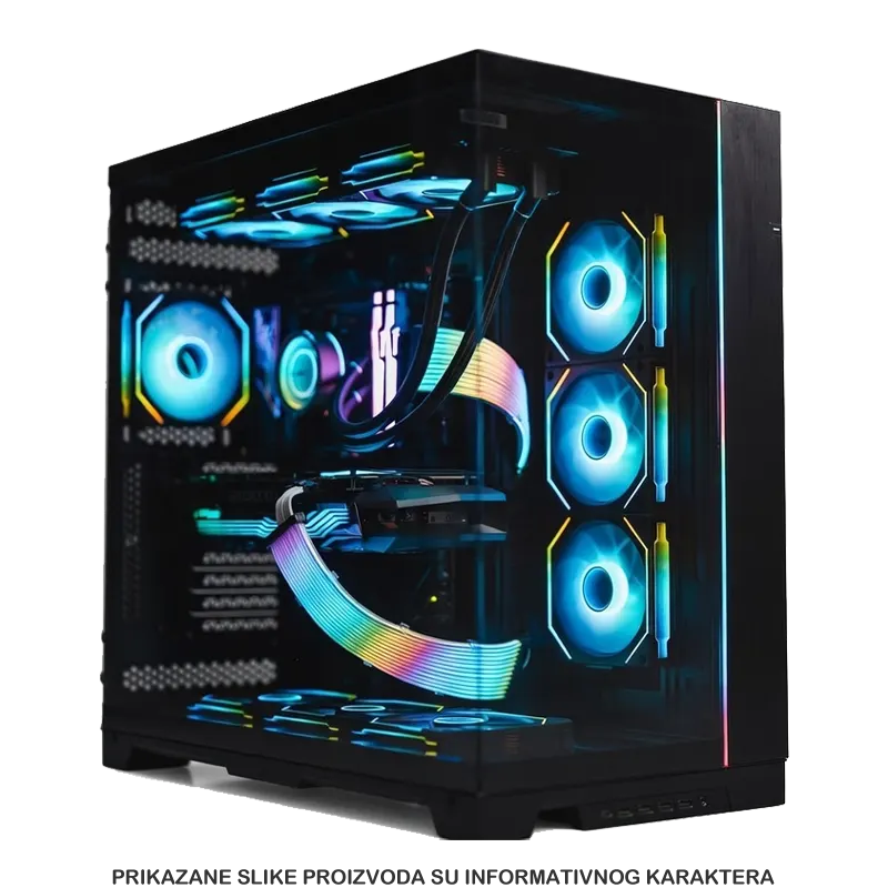 VIP Gaming Rage EVO računar - Ryzen 9 9950X3D, AIO 360 ARGB, RTX 5080 16GB, DDR5 32GB, 1TB SSD, X870, 1000W GOLD, O11 Dynamic EVO RGB, Win11