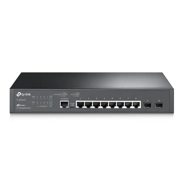 TP-Link Omada Switch Managed L2+ con 8 Porte Gigabit e 2 Slot SFP SG3210