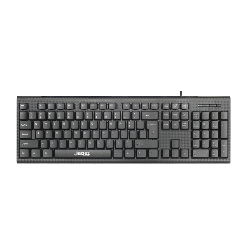 Tastatura kancelarijska K13 crna JEDEL