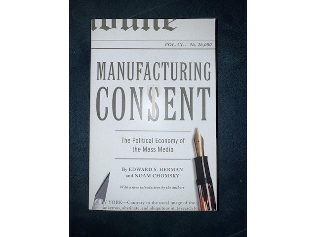 Manufacturing Consent-Edward S. Herman, Noam Chomsky