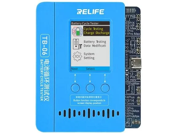 Relife Tester baterije TB-06