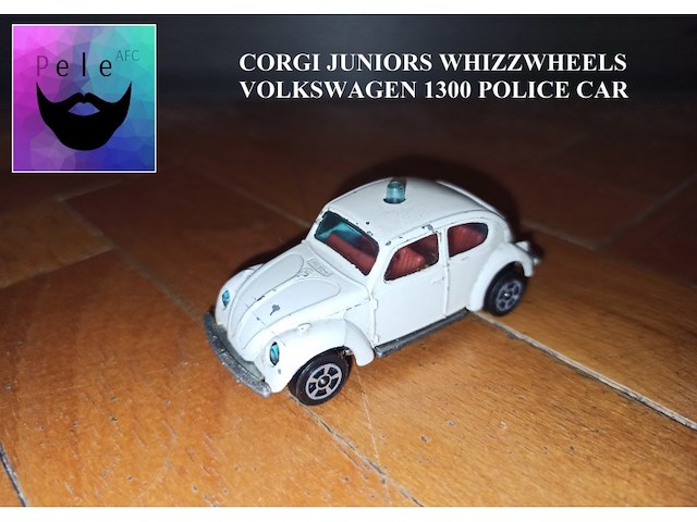 Autic Corgi Juniors Whizzwheels Volkswagen 1300 Police
