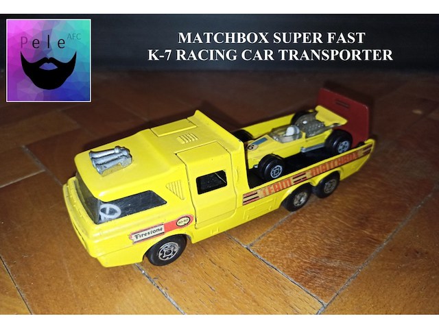 Matchbox Super Fast - K-7 Racing Car Transporter
