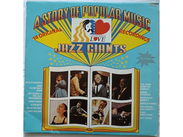 VARIOUS  -  A story of popular music - Jazz giants