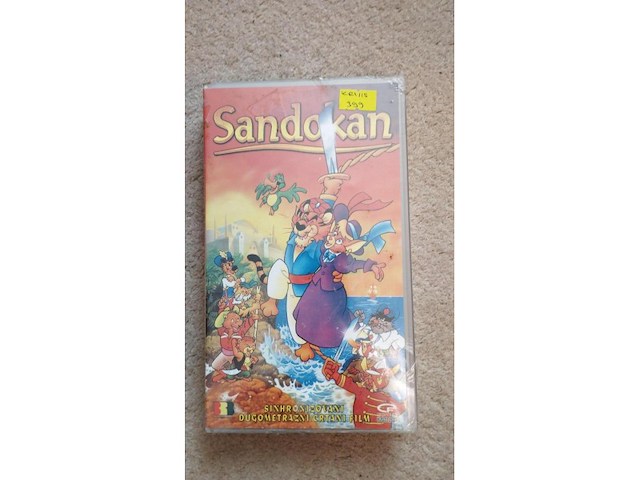 Sandokan - Sinhronizovani crtani film VHS