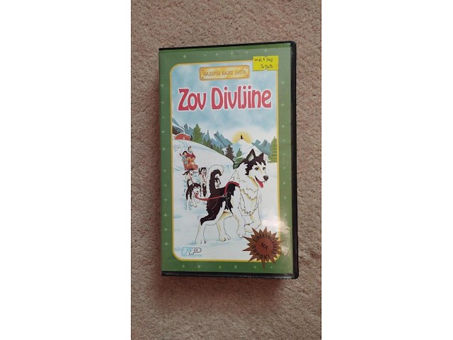 Zov divljine - Sinhronizovani crtani film VHS