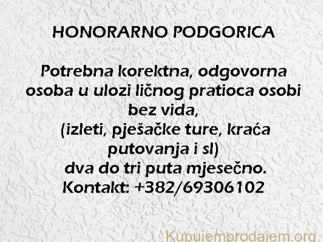 HONORARNO PODGORICA